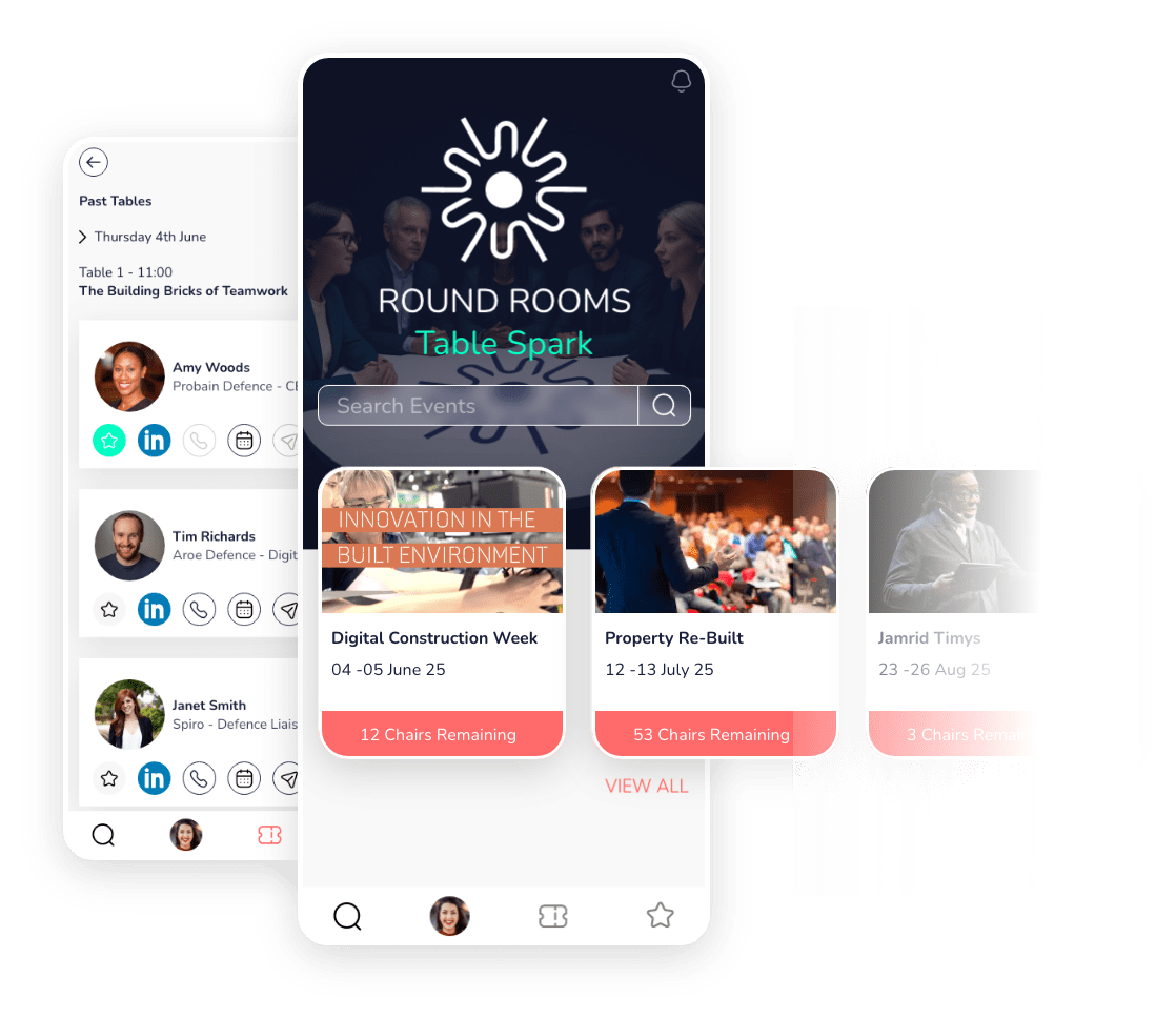 Table Spark – Round Rooms